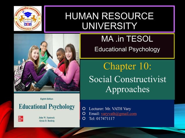 CH 10 Social Constructivist Approaches.ppt