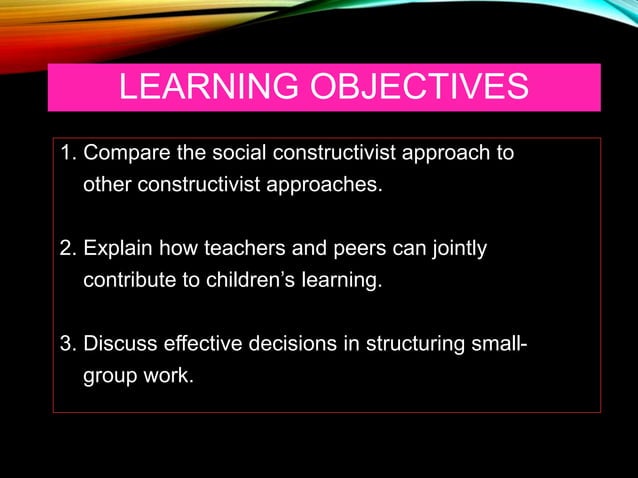 CH 10 Social Constructivist Approaches.ppt