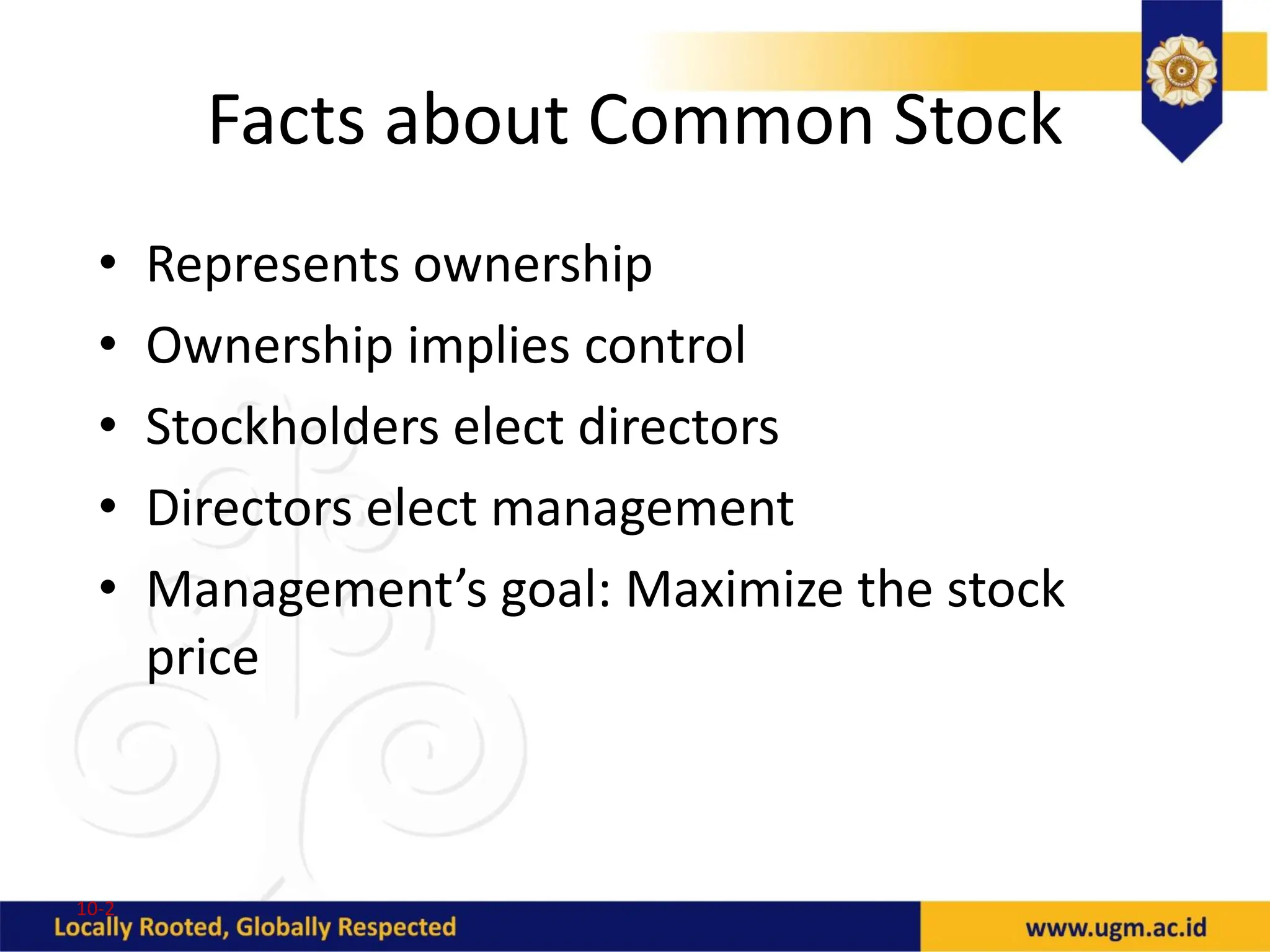 Stock and about stock how to identify measure | PPT