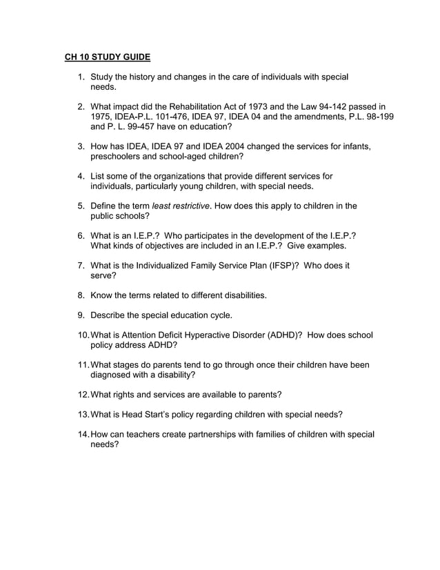 Ch10studyguide460 | DOCX