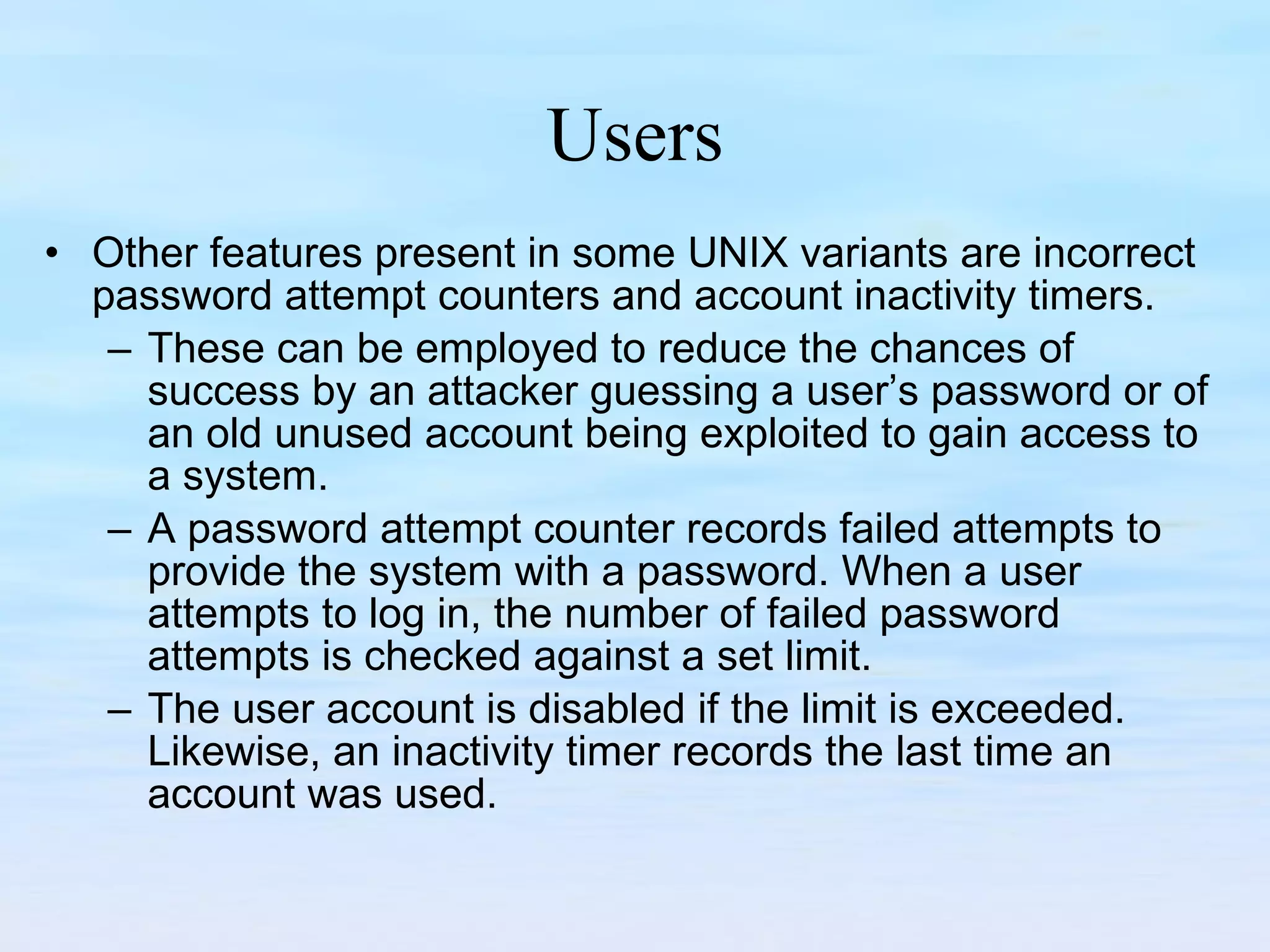 Ch10 system administration | PPT