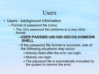 Ch10 system administration | PPT