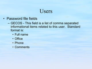 Ch10 system administration | PPT