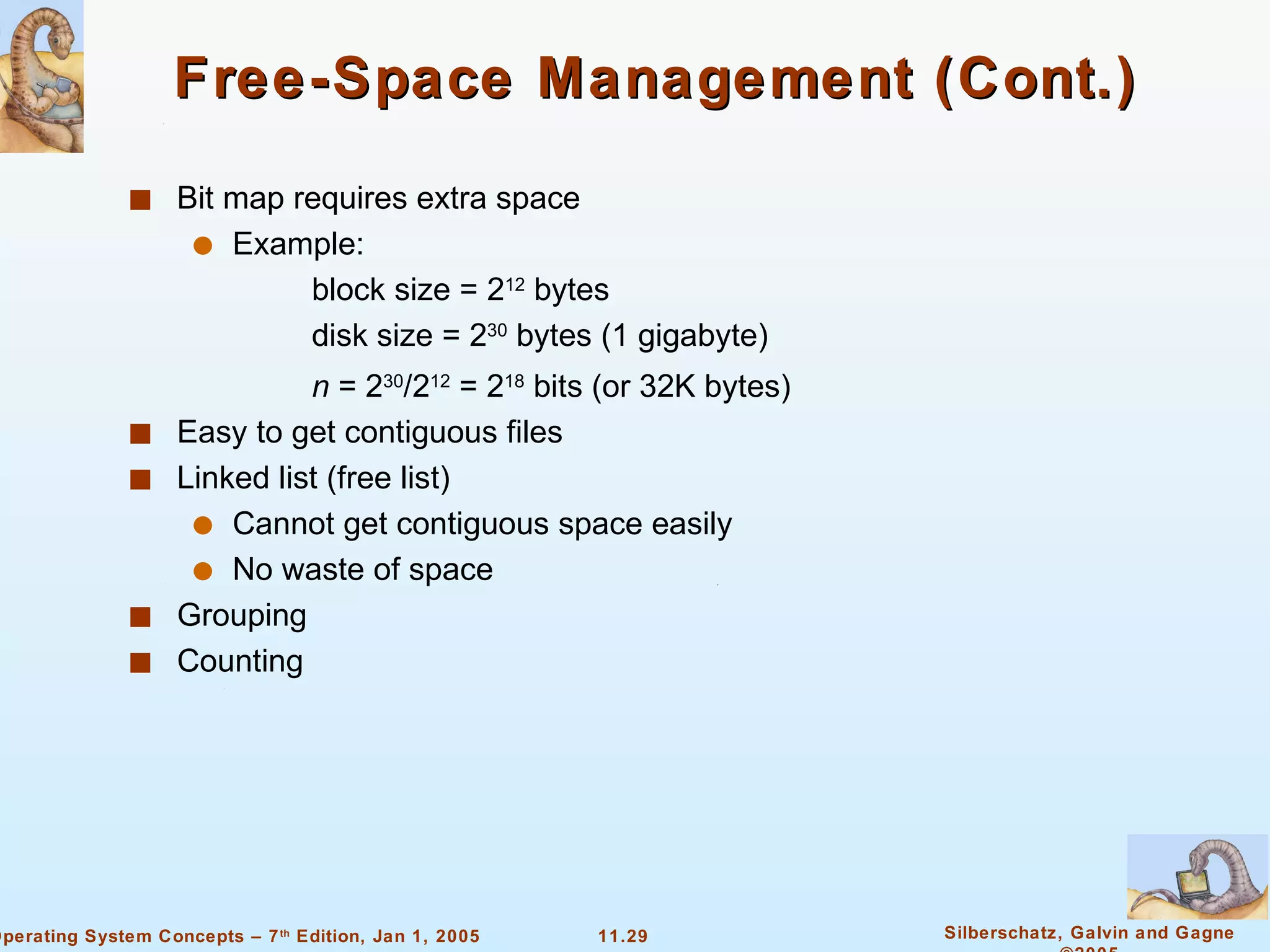 Chapter 11 File System Implementation Ppt