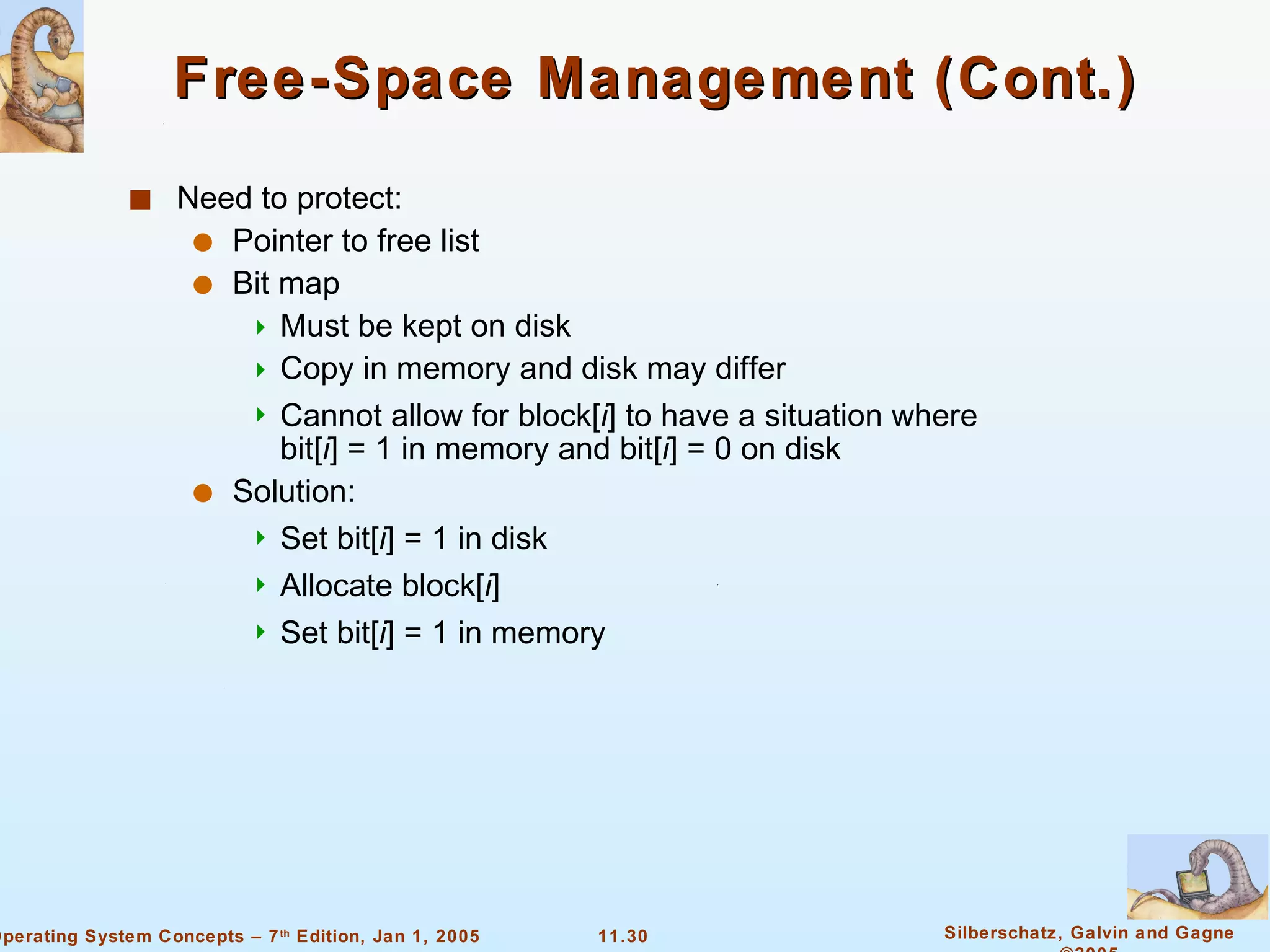 Chapter 11 File System Implementation Ppt 7401