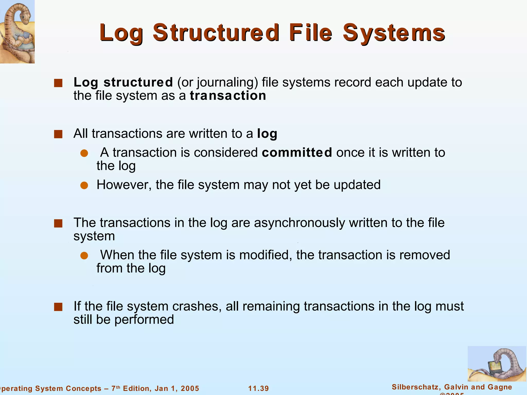 Chapter 11 File System Implementation Ppt 6689