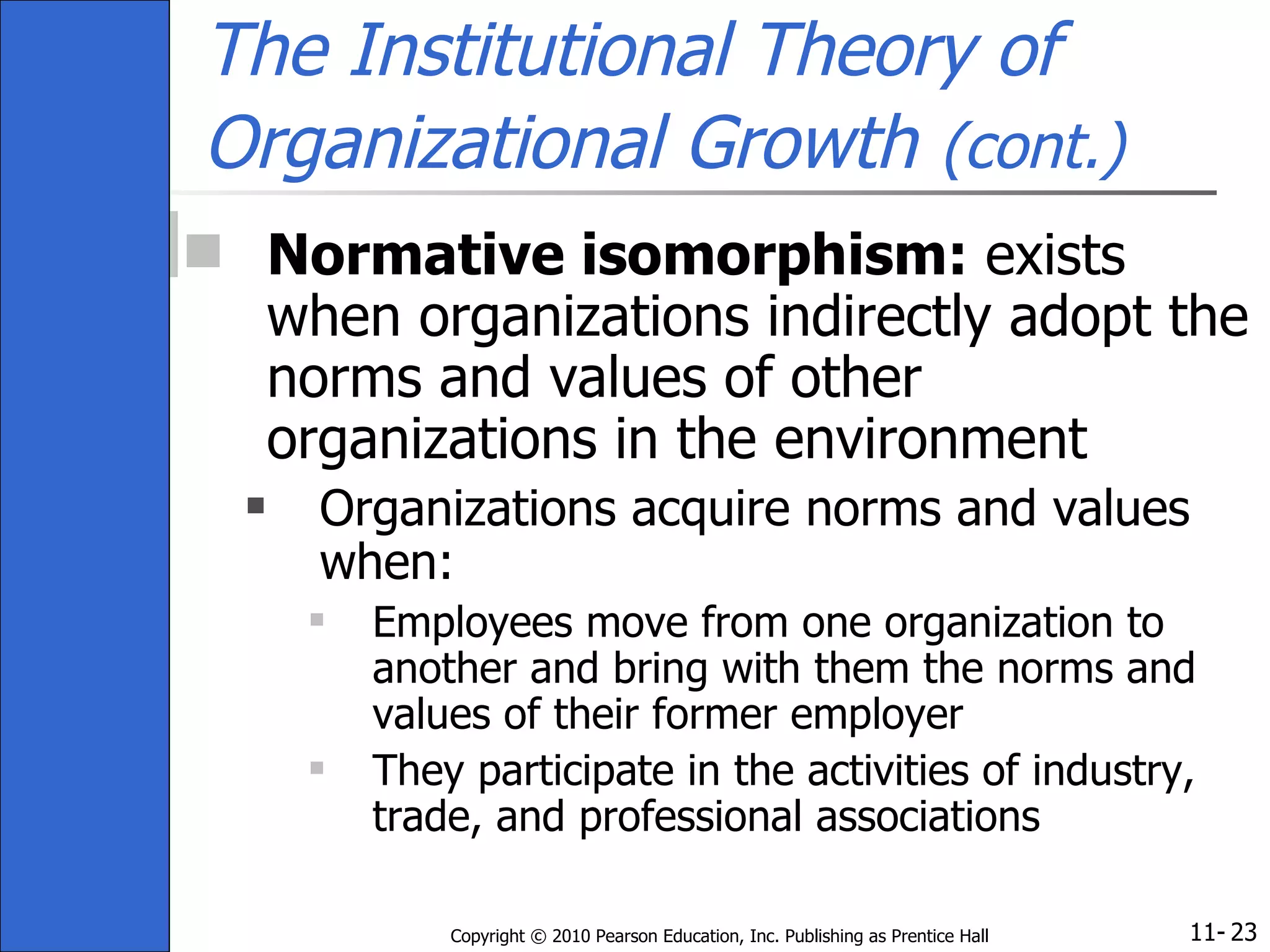 Ch11 - Organisation theory design and change gareth jones | PPT