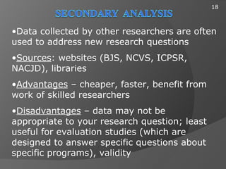 Ch11 Agency Records, Content Analysis, and Secondary Data | PPT