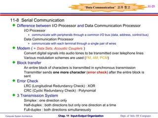 input output Organization | PPT