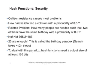 CNIT 141: 11. Hash Functions | PDF