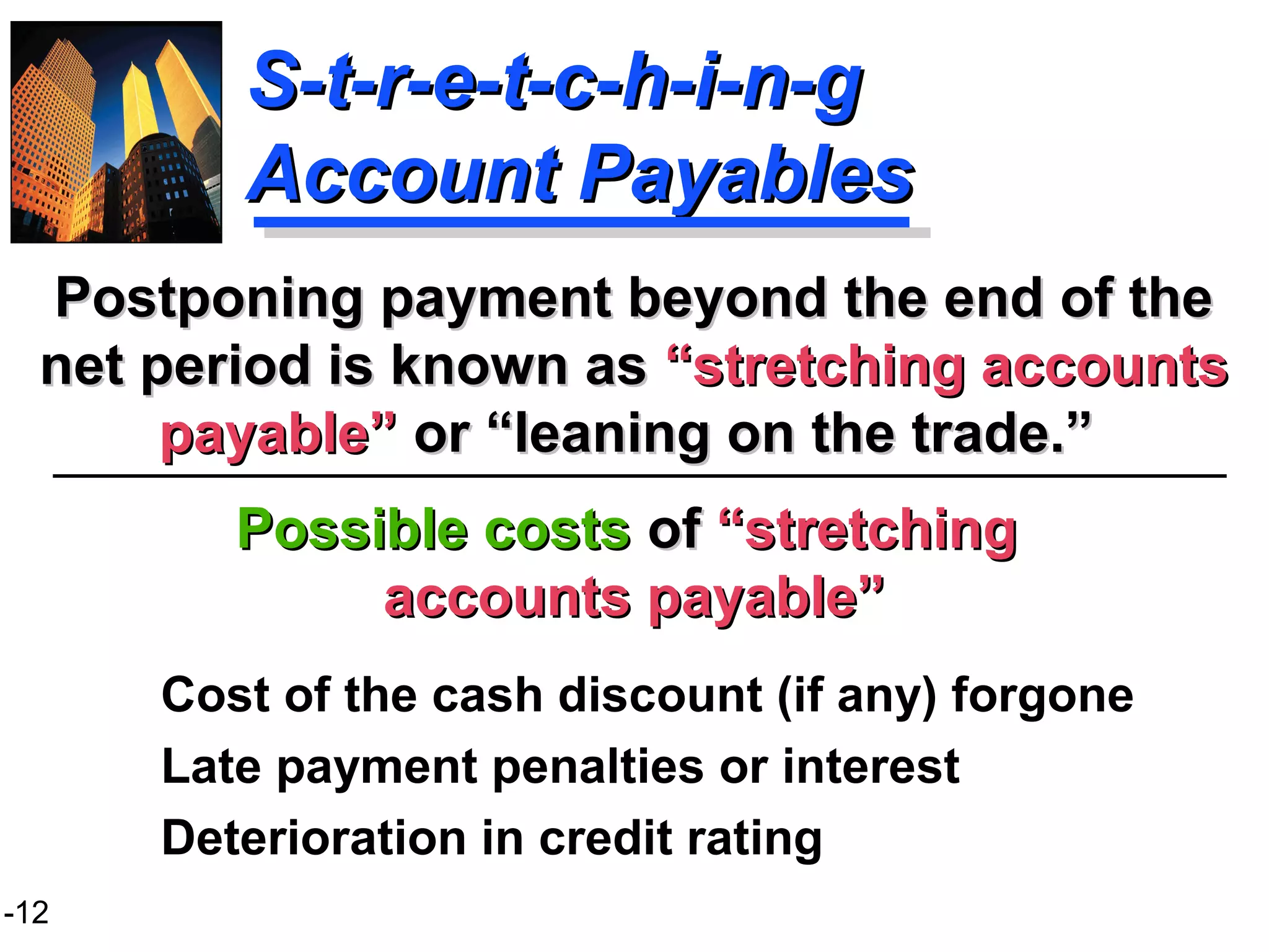 Financial Management Slides Ch 11 | PPT