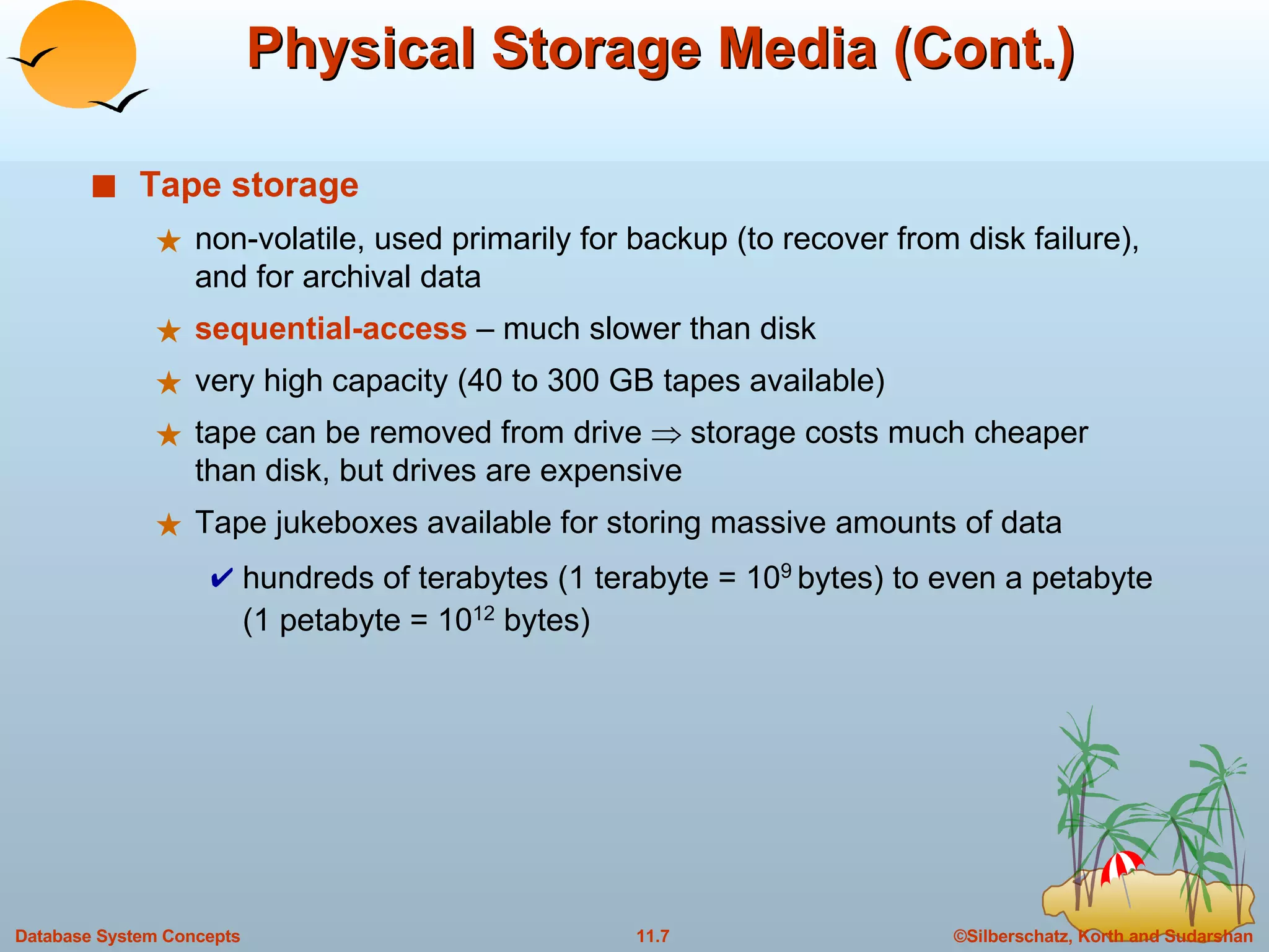11. Storage and File Structure in DBMS | PPT