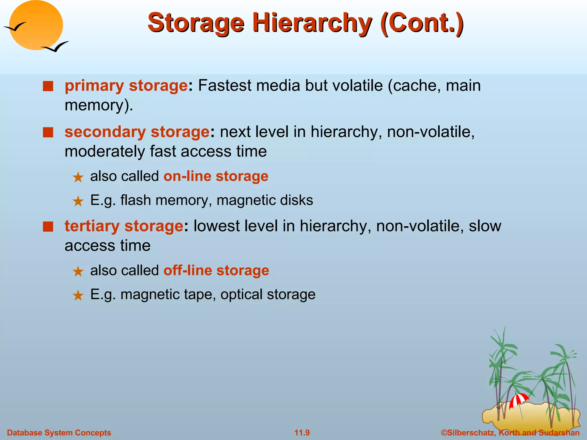 11. Storage and File Structure in DBMS | PPT