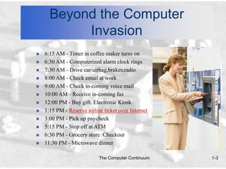 Computer | PPT | Computer Software and Applications | Computing