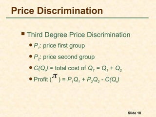 ch11.ppt price discrimination notes to learn | PPT