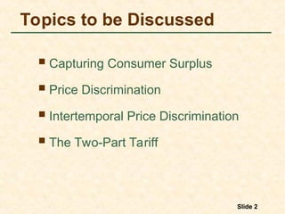 ch11.ppt price discrimination notes to learn | PPT