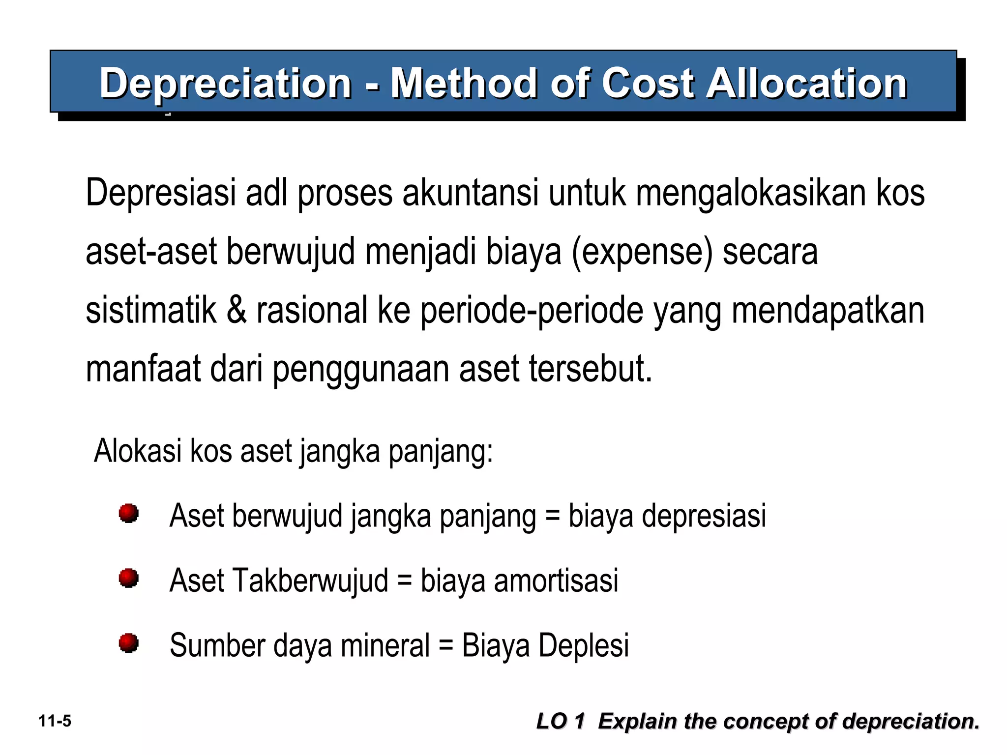 Depresiasi, Implementasi, and Deplesi | PPT