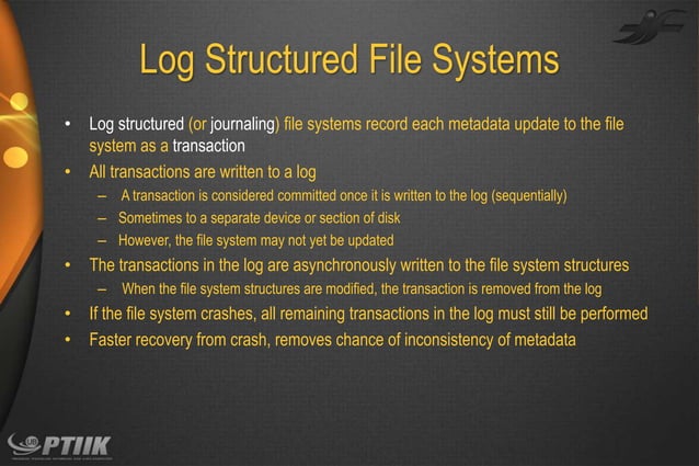 Ch11 File System Implementation Ppt 