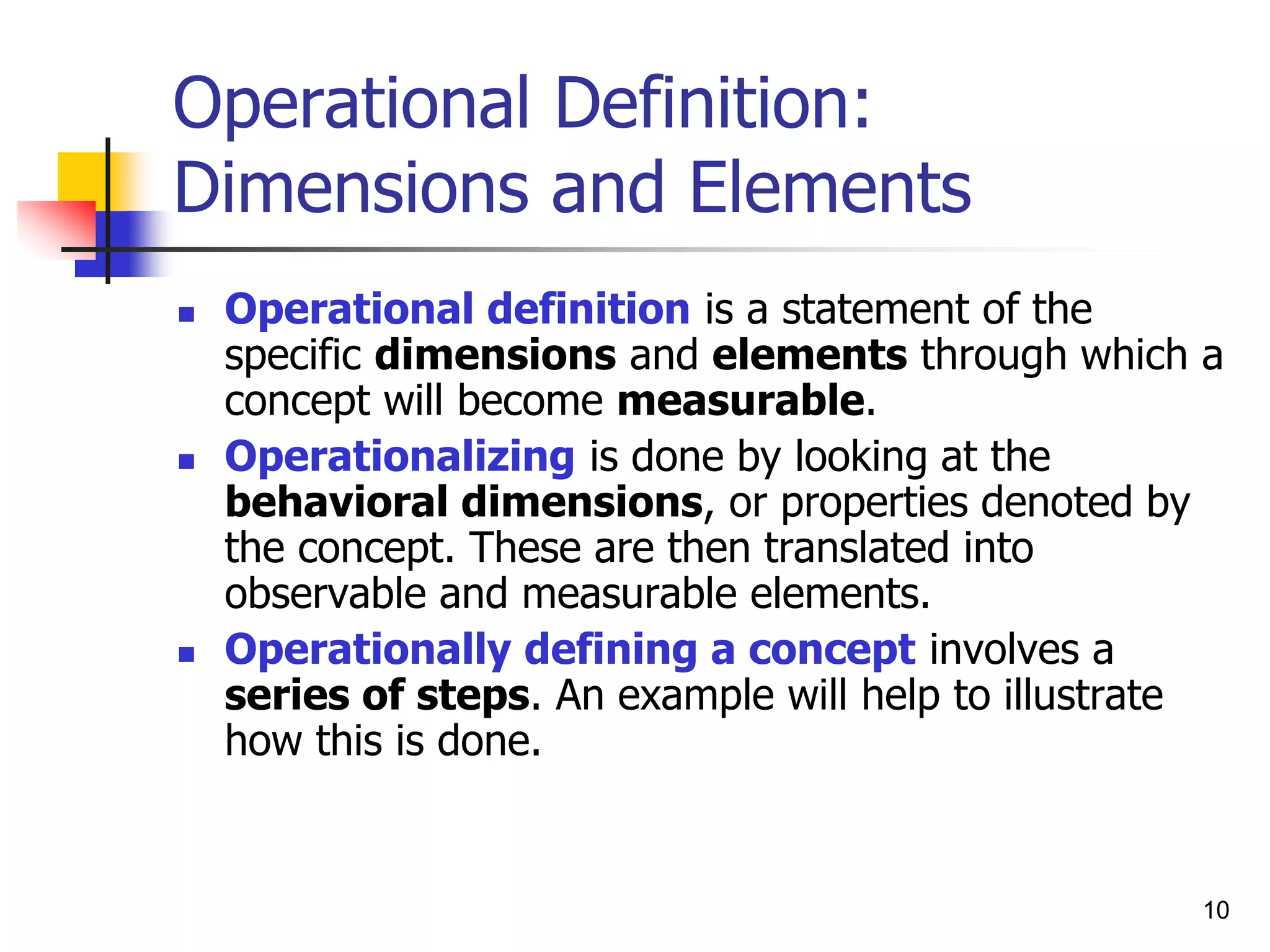 Chapter 11: Operational definition.ppt