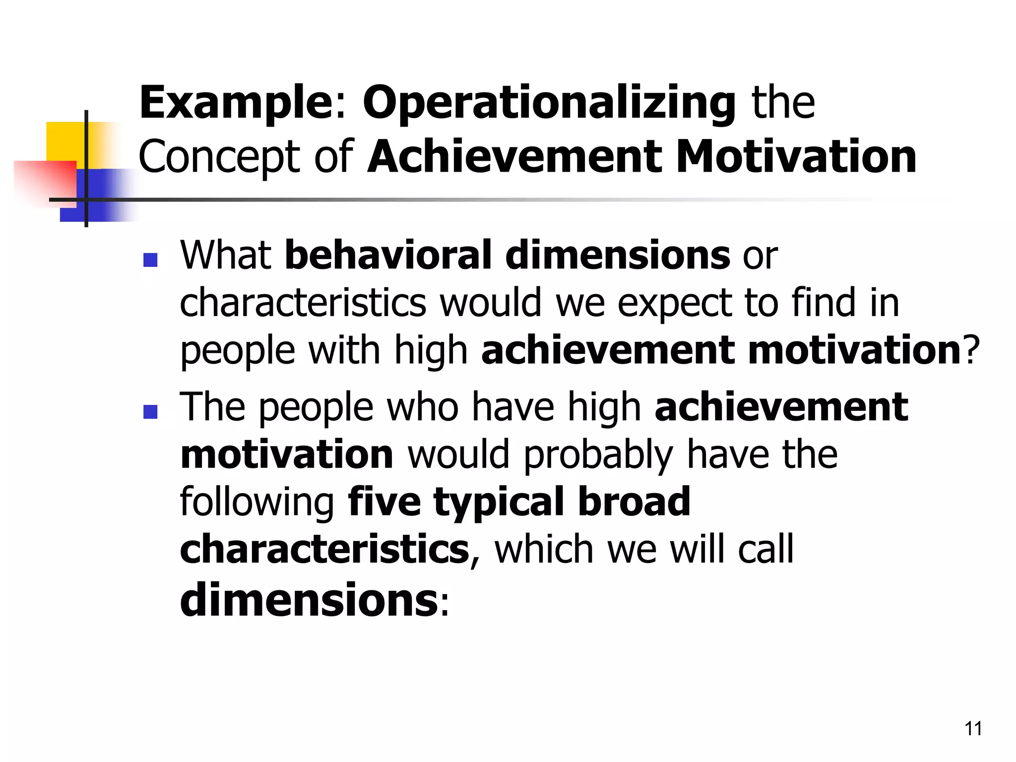Chapter 11: Operational definition.ppt