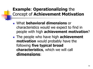 Chapter 11: Operational definition.ppt