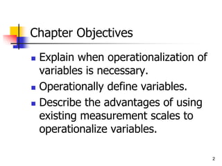 Chapter 11: Operational definition.ppt
