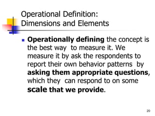 Chapter 11: Operational definition.ppt