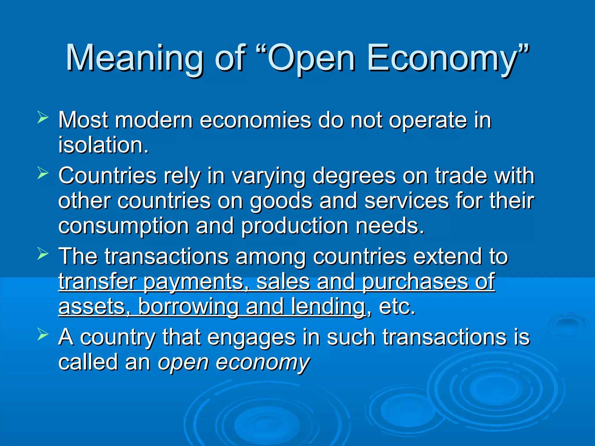 Ch11 open economy macroeconomics | PPT