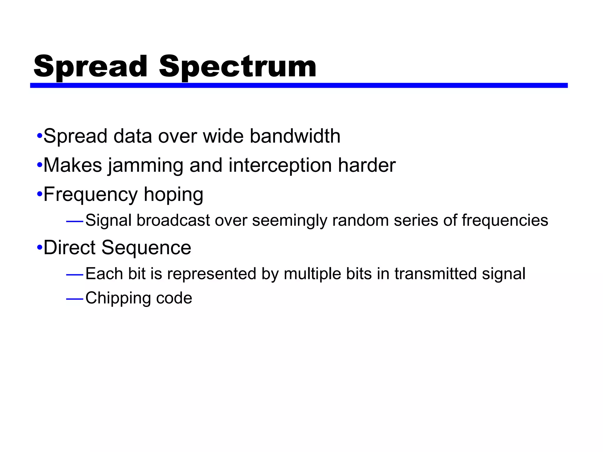 Ch11 spread spectrum | PPT
