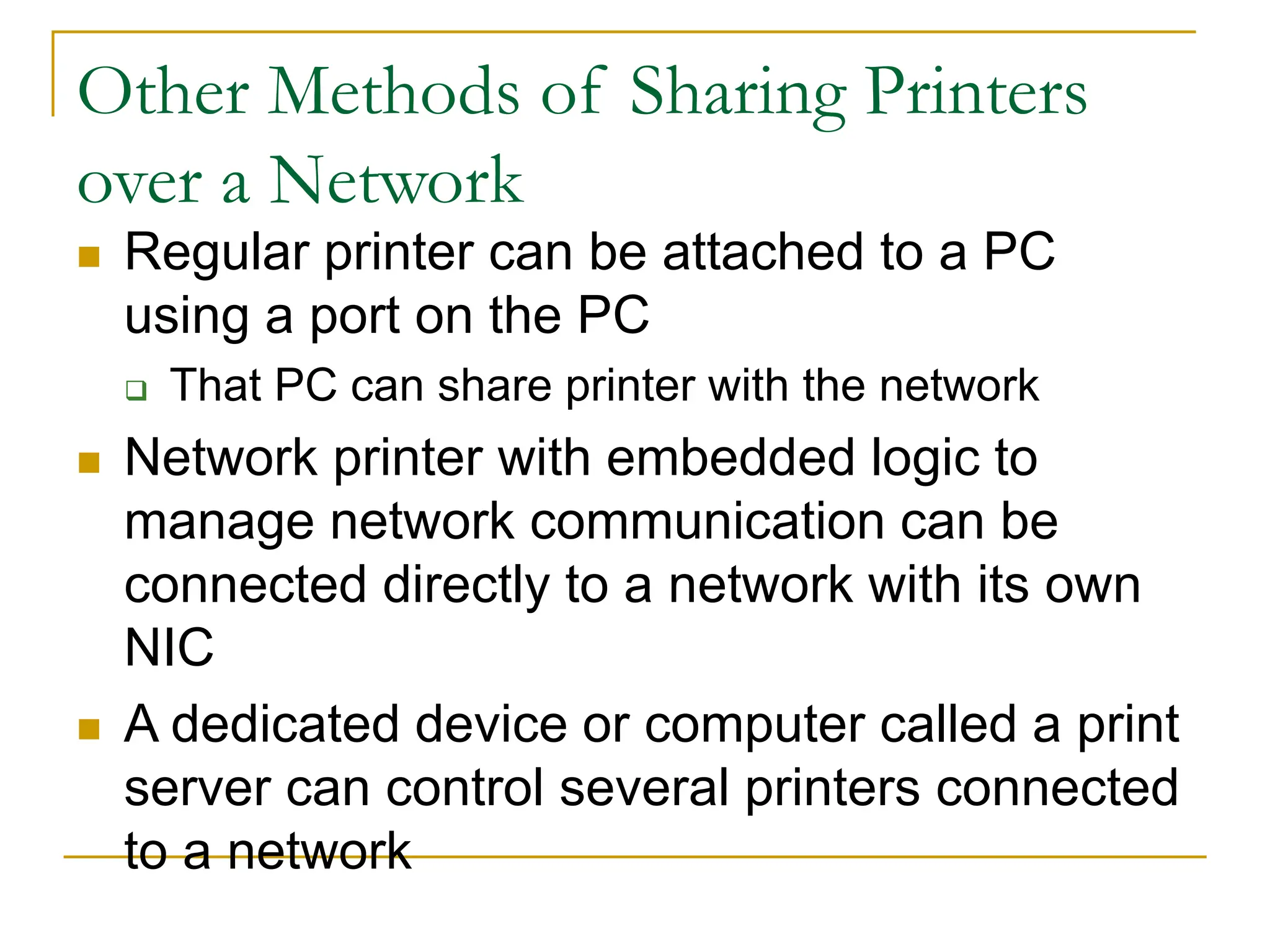 Ch11 - Supporting Printers & Scanner.ppt