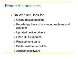 Ch11 - Supporting Printers & Scanner.ppt