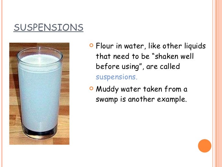 What Is Suspension In Science Definition Types Colloids