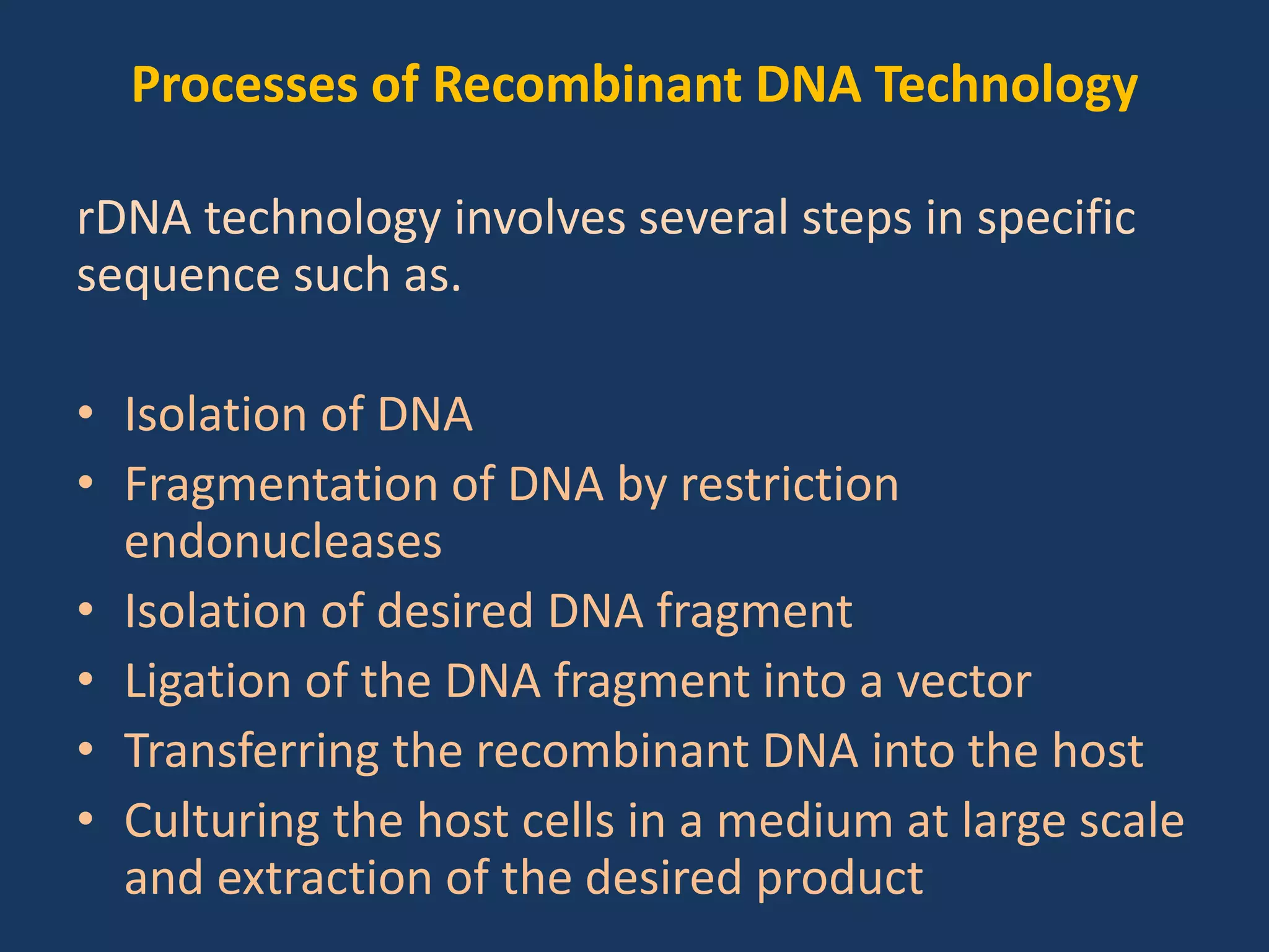 Biotechnology Principles and Processes | PPTX