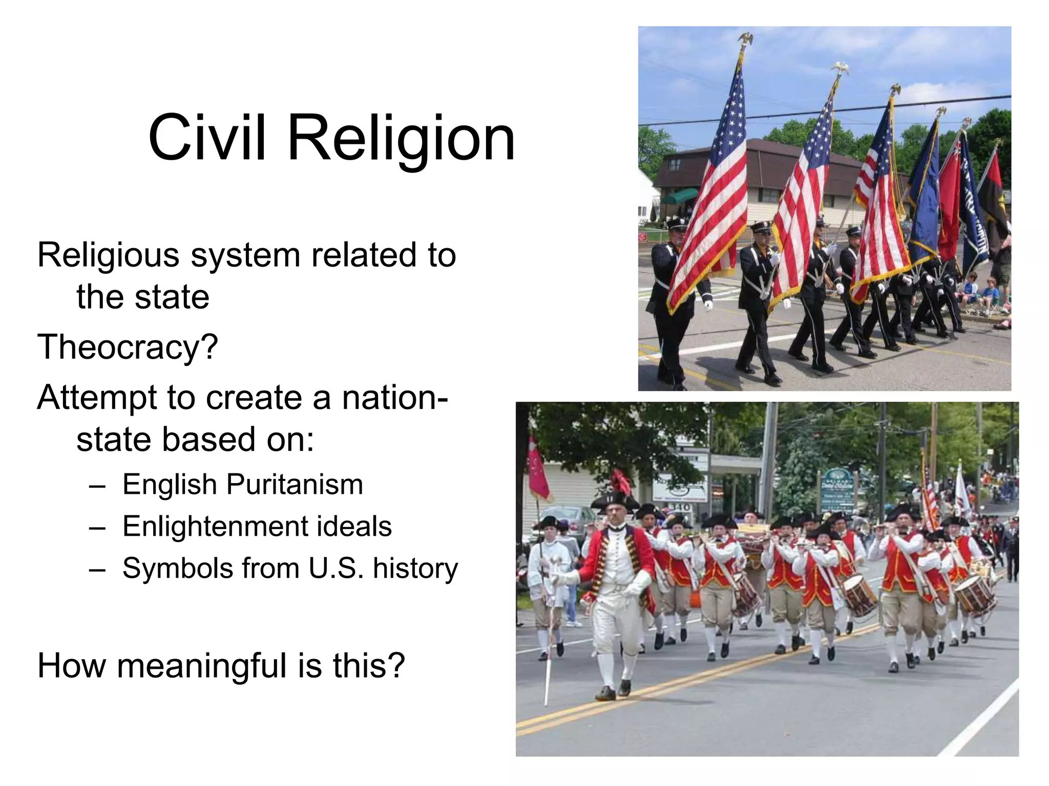 Ch 11 civil religion today | PPT