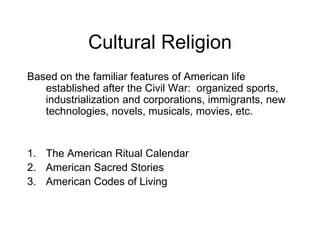 Ch 11 civil religion today | PPT