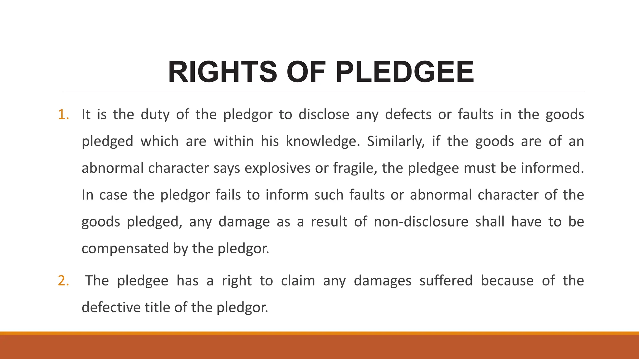 ch11 contract of pledge presentation.pptx | Real Estate Buying and ...