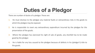 ch11 contract of pledge presentation.pptx | Real Estate Buying and ...