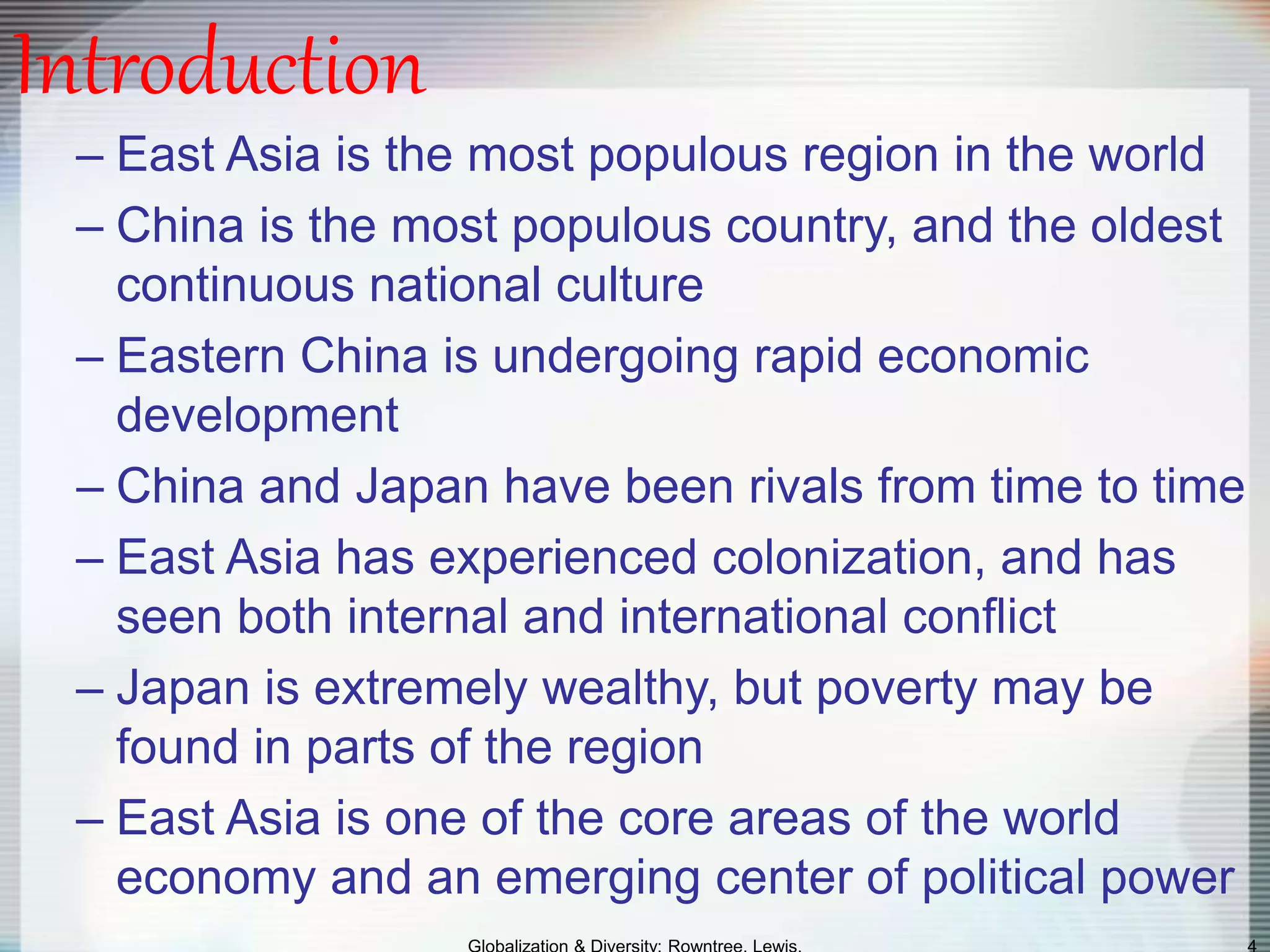 East Asia for cd.ppt