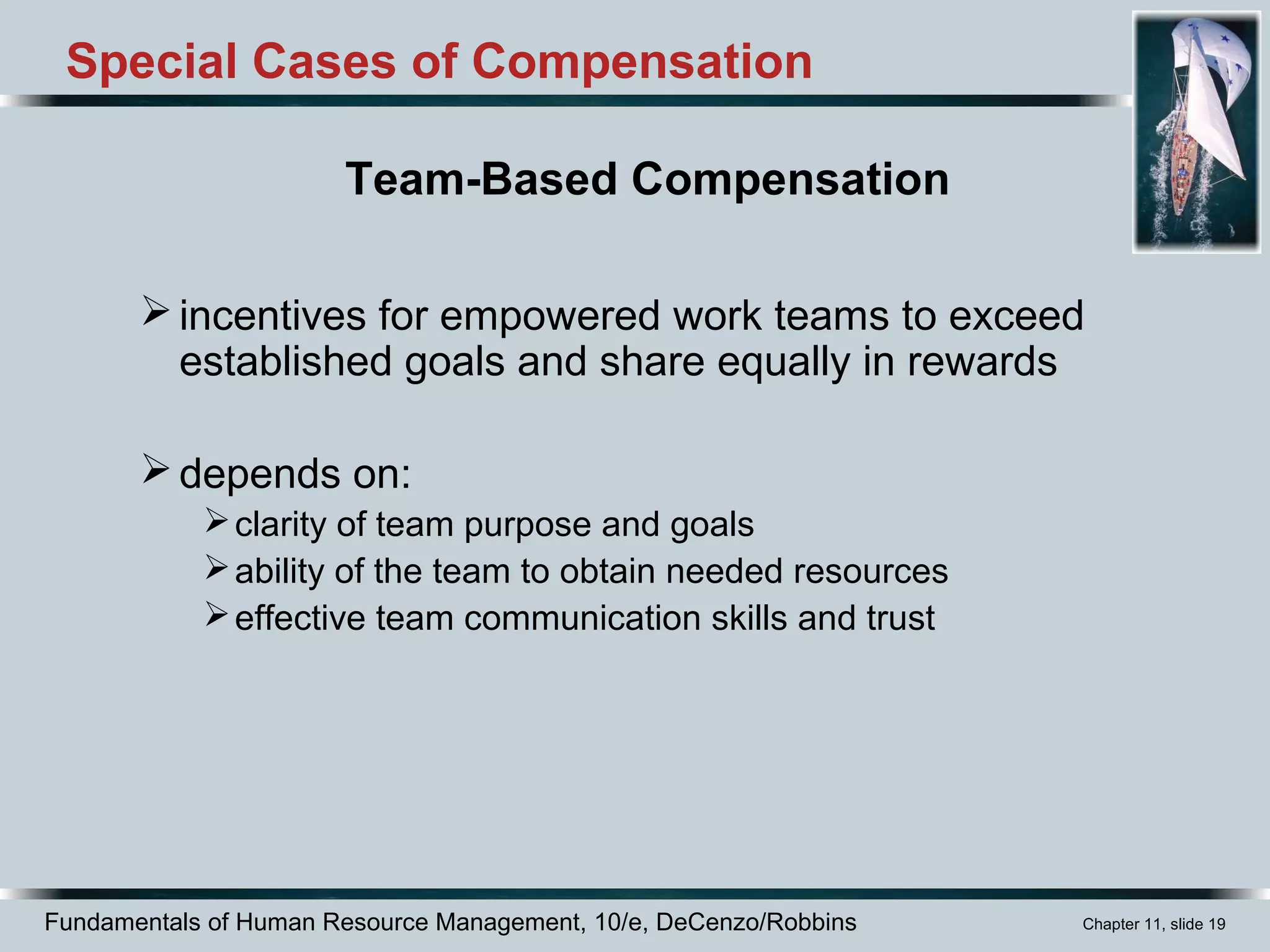 Ch11 establishing rewards & pay plans | PPT