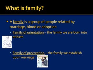 Ch11 The Family | PPT