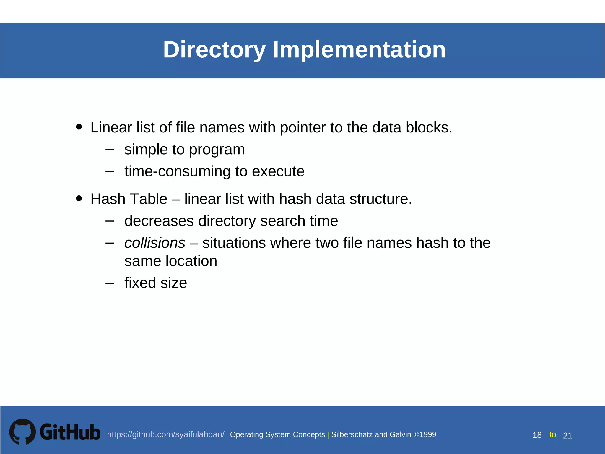 Operating System Ch11 File System Implementation Ppt 9659
