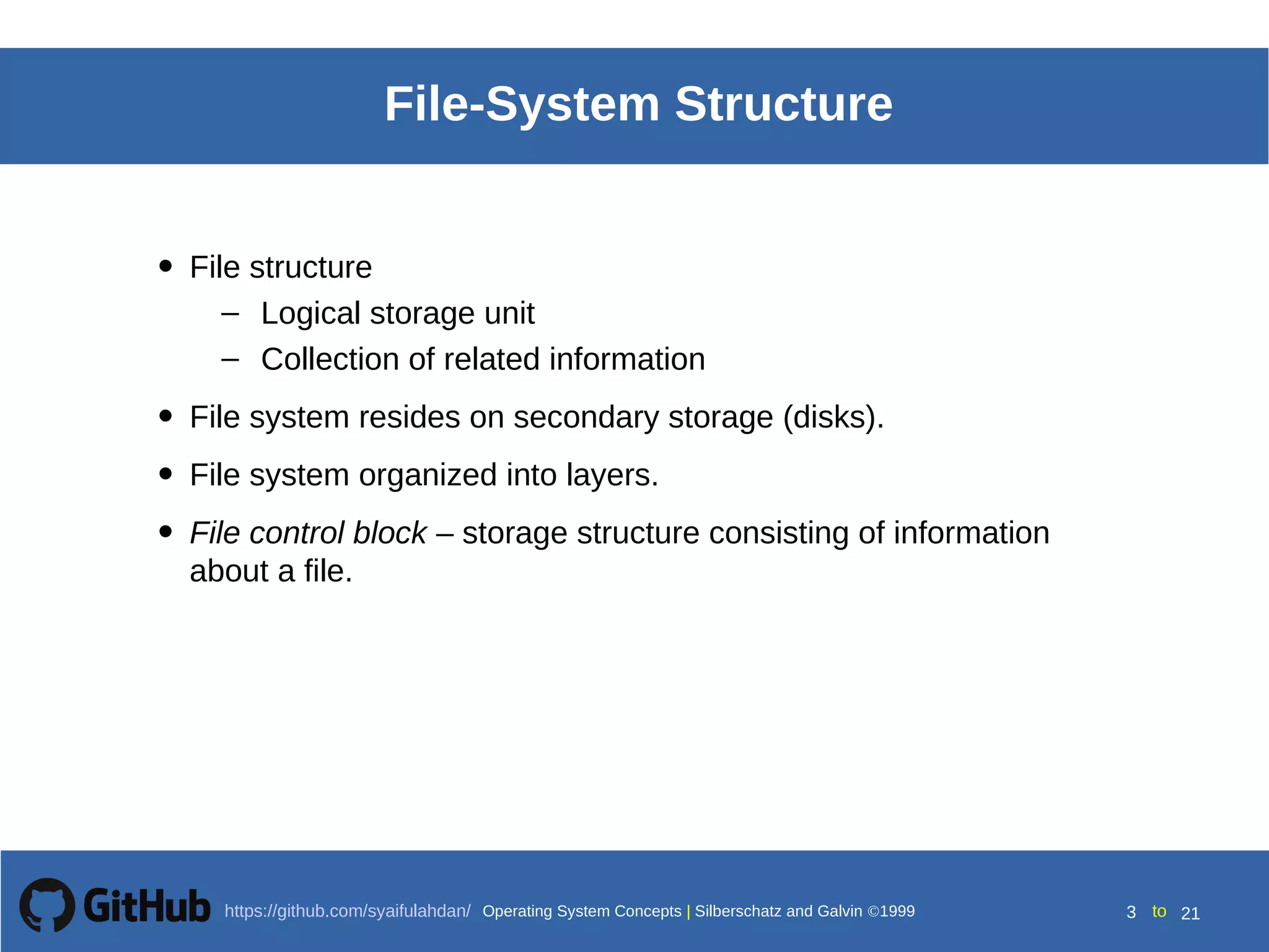 Operating System Ch11 File System Implementation Ppt 2316