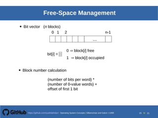 Operating System : Ch11 file system implementation | PDF | Operating ...