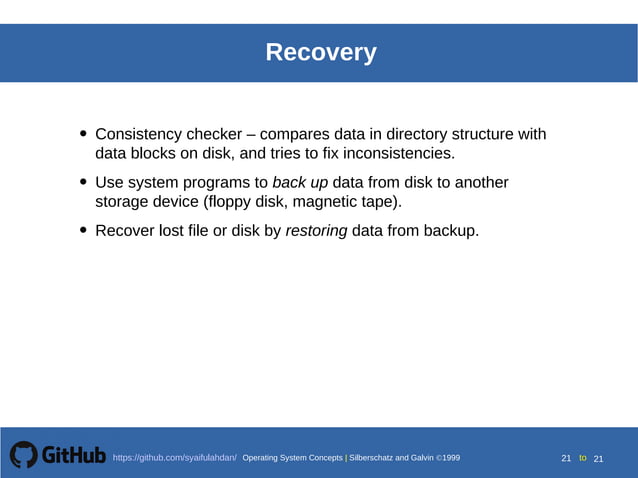 Operating System Ch11 File System Implementation Ppt