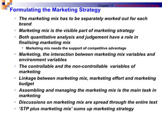 Ch11 formulating marketing_strategy | PPT
