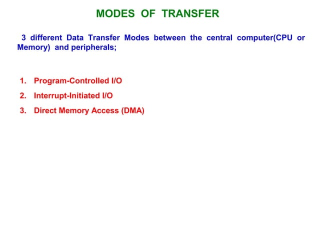 Computer Organisation and Architecture | PPT