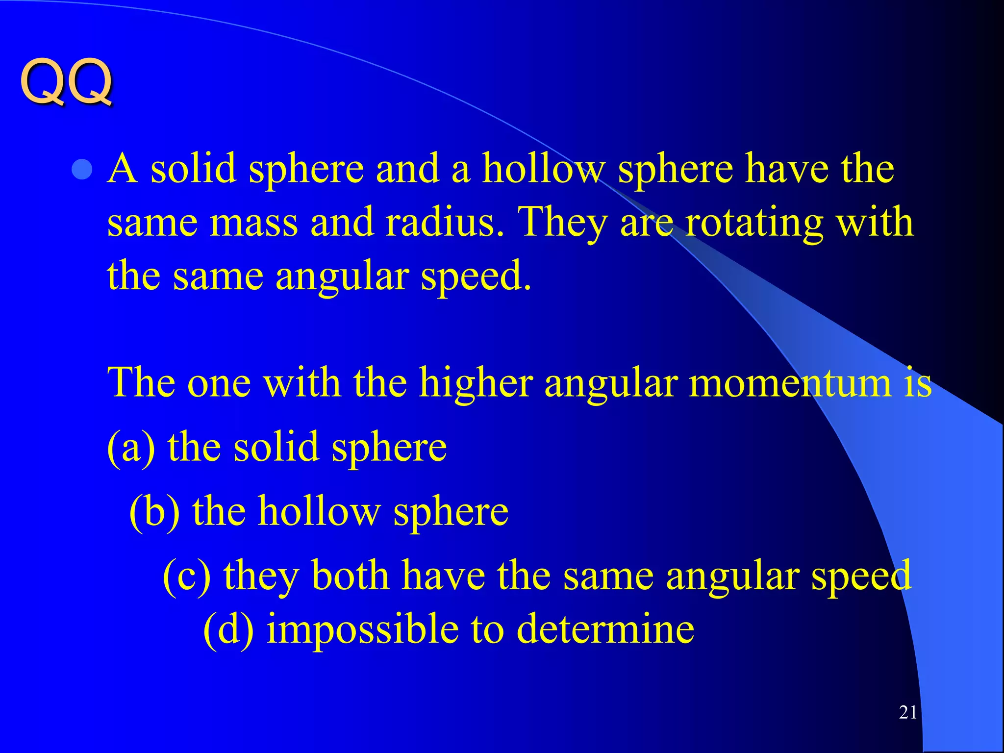Angular momentum | PPT