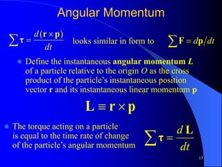 Angular momentum | PPT