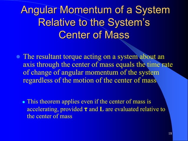 Angular momentum | PPT