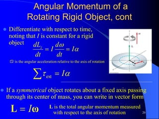 Angular momentum | PPT